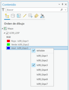Crear una composición RGB con imágenes de satélite (Landsat 9) en ...