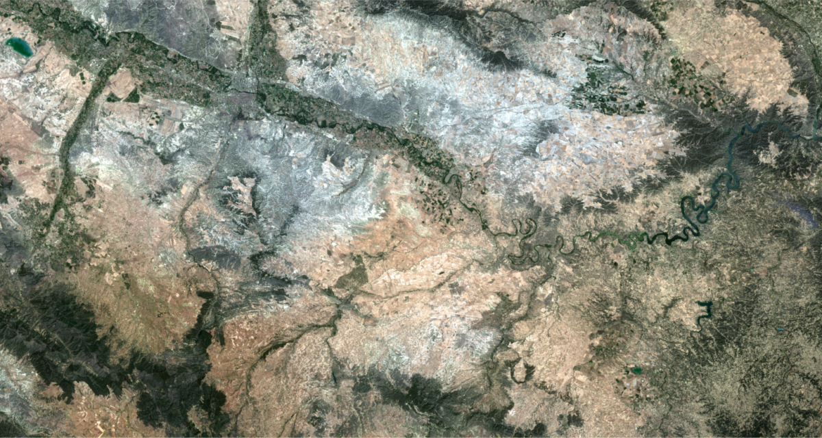 Crear una composición RGB con imágenes de satélite (Landsat 9) en ...