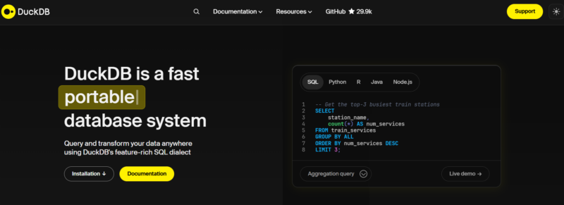 Qué es DuckDB | TYC GIS Formación