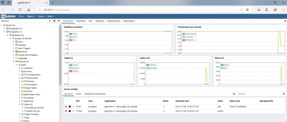 Instalación de la nueva versión de PostGIS 3.0.
