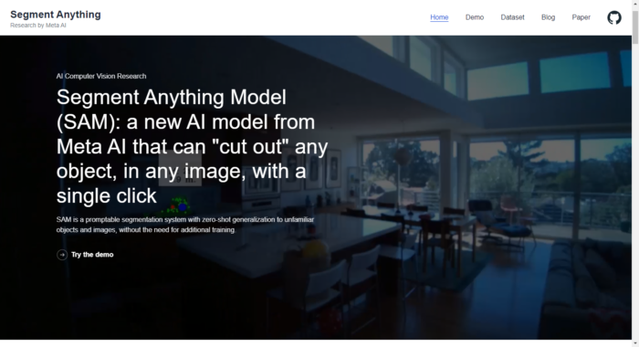 Qué es “Segment Anything Model” (SAM) y opciones para utilizarlo en el ...