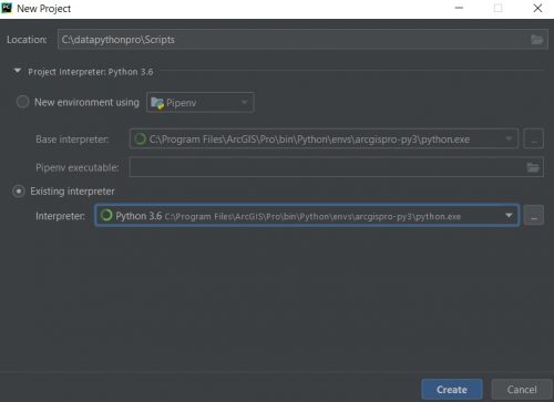 Instalar y configurar PyCharm para trabajar con Python y ArcGIS Pro