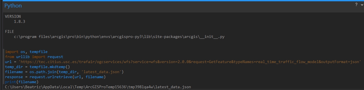 Cómo Cargar Datos Con Formato Json En Arcgis Pro Con Python
