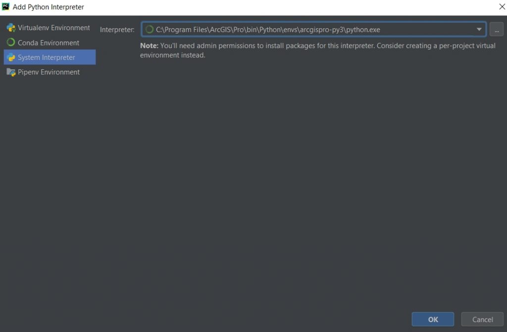 Instalar y configurar PyCharm para trabajar con Python y ArcGIS Pro