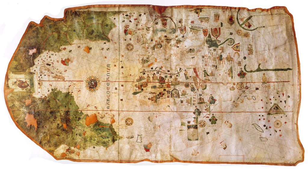 Juan de la Cosa y el primer mapamundi con el continente americano