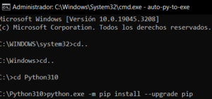 Cómo convertir un archivo con formato .py de Python en un archivo ejecutable con formato .exe ...