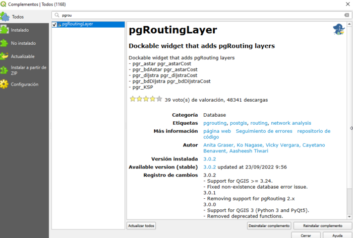 Ejemplos de complementos de QGIS para trabajar con PostGIS | Cursos GIS ...