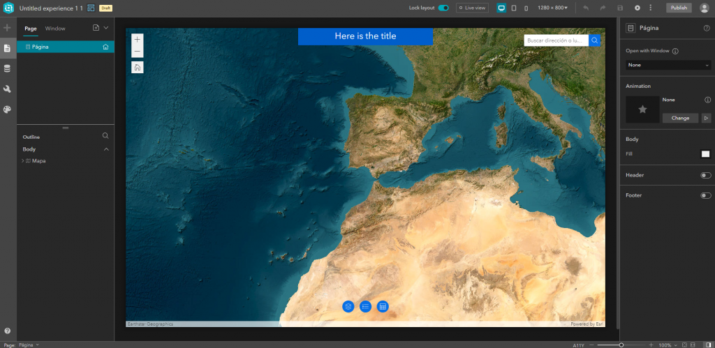 ArcGIS Experience Builder "desbanca" a Web AppBuilder
