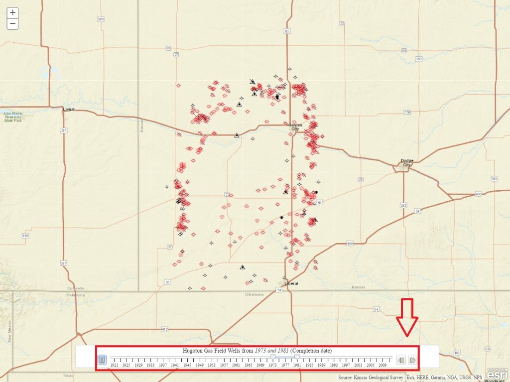Uso de Time Slider en visor con la API JavaScript de Esri