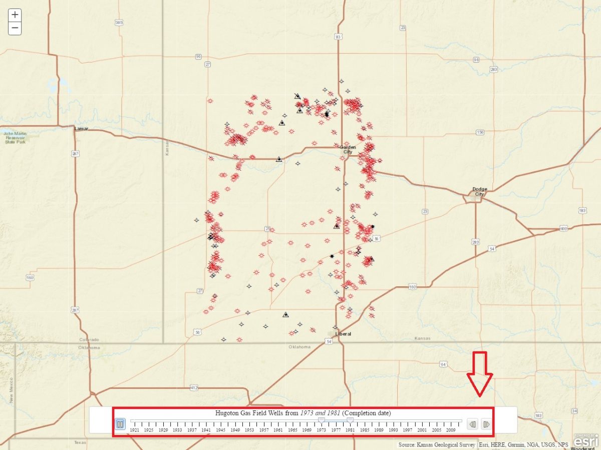 Uso de Time Slider en visor con la API JavaScript de Esri