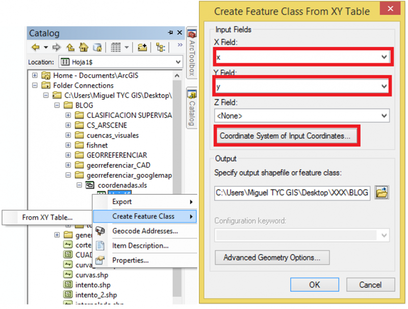 Georreferenciación de una fotografía aérea de Google Earth