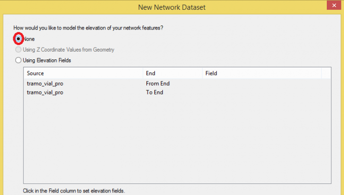 Creación de un Network Dataset con ArcGIS | TYC GIS