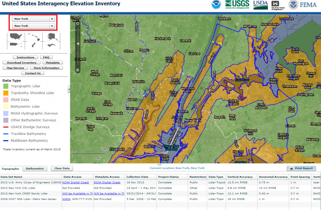 Fuentes gratuitas para descarga de Datos LIDAR | TYC GIS