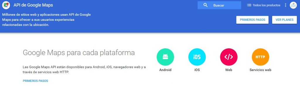 Crear un mapa básico con la API de Google | TYC GIS Formación