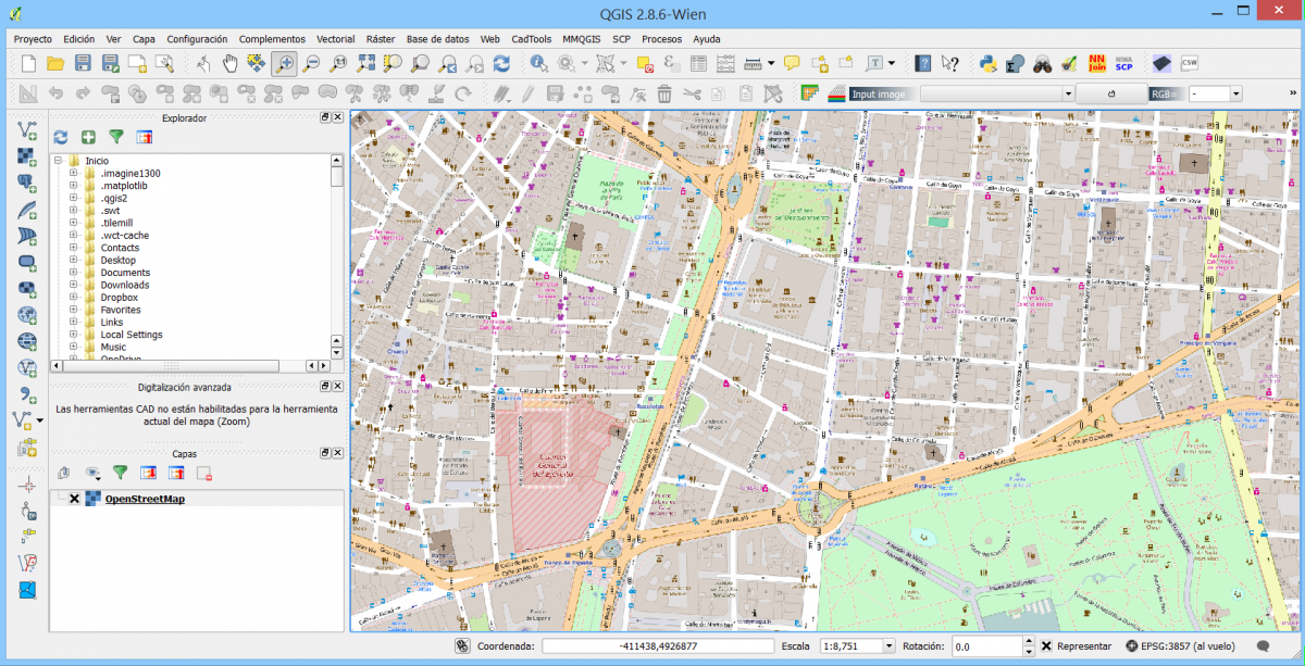 Descargar datos vectoriales de Open Street Map con QGIS