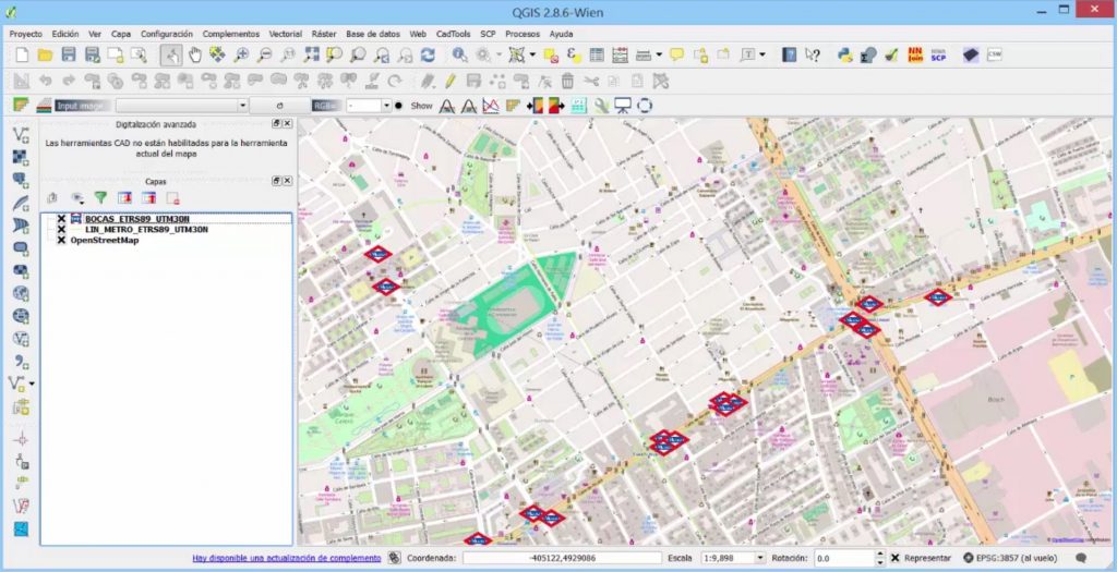 Cómo dar simbología a capa de puntos con imágenes en QGIS