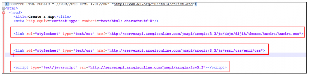 ¿Cómo crear un mapa con la API JavaScript de ESRI?