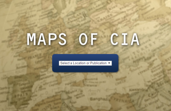 La CIA desclasifica su colección de mapas en Flickr