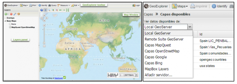 GeoExplorer en OpenGeo Suite