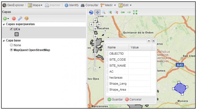 GeoExplorer en OpenGeo Suite