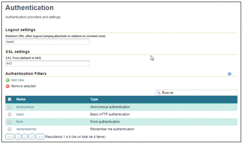 Seguridad en GeoServer