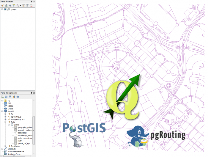 Cálculo de ruta óptima con pgRouting en QGIS