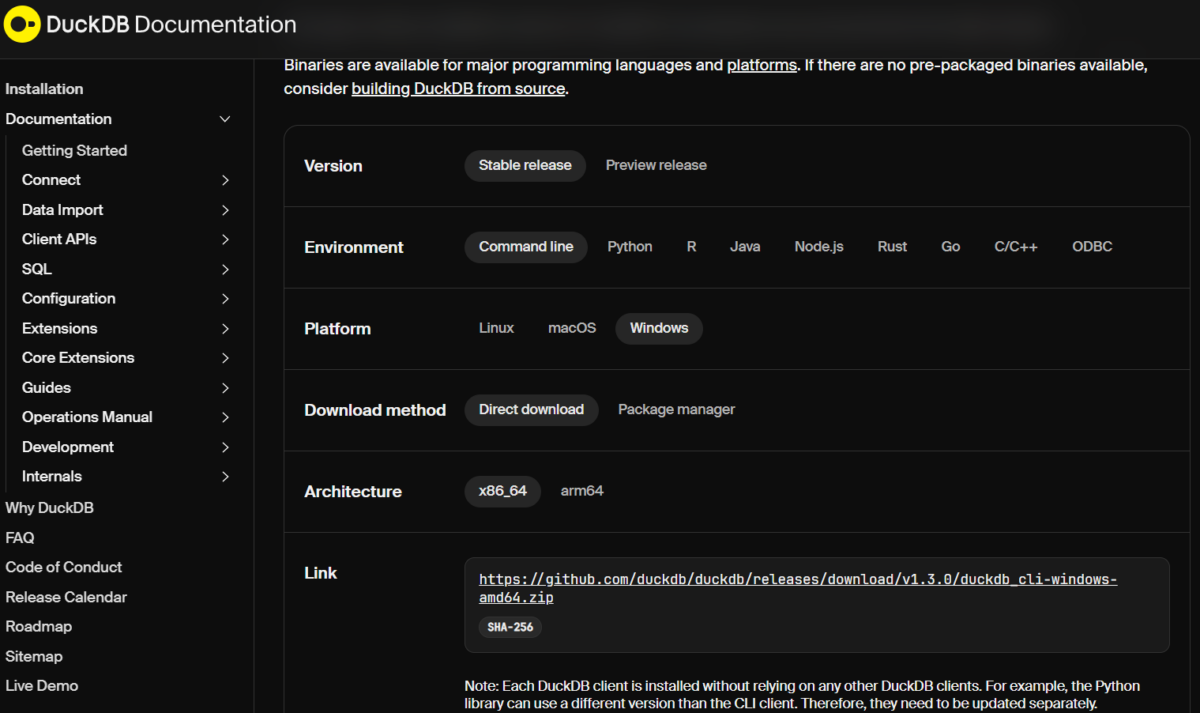 Qué es DuckDB | TYC GIS Formación