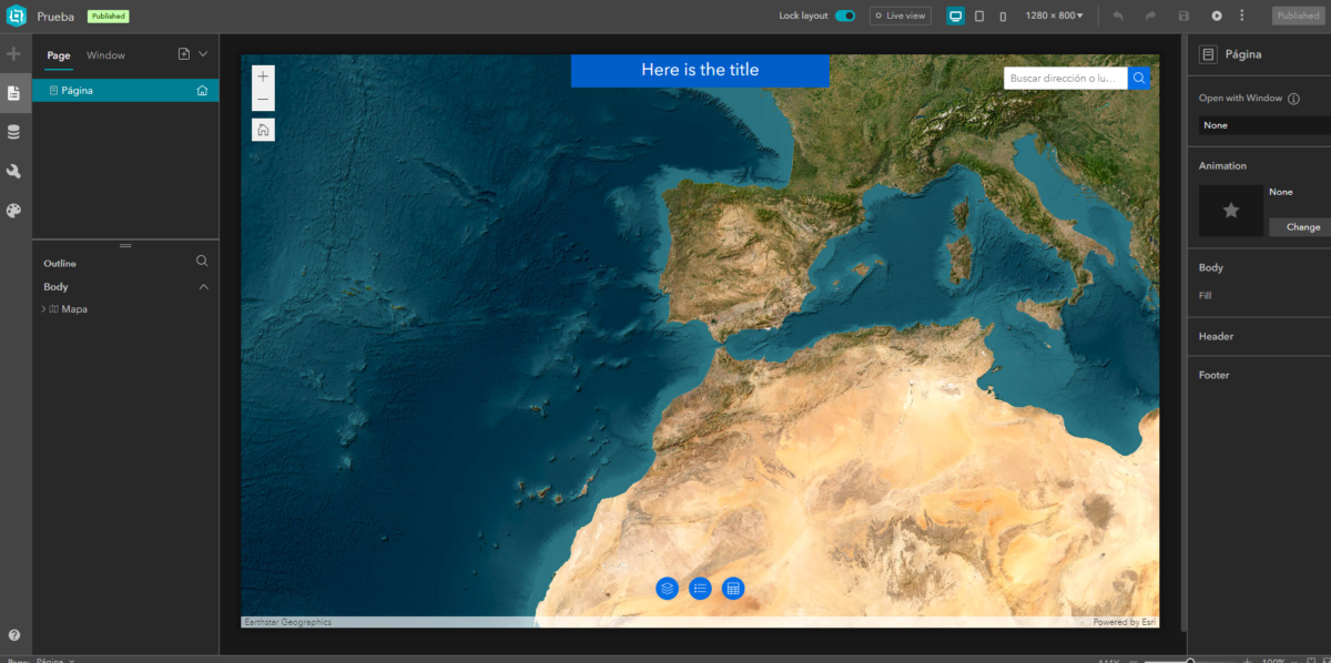 Cómo integrar una aplicación desarrollada en “Experience Builder” en la aplicación ArcGIS ...