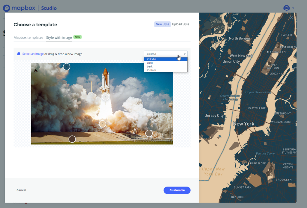 Nueva funcionalidad de creación estilos en Mapbox | Cursos GIS | TYC ...