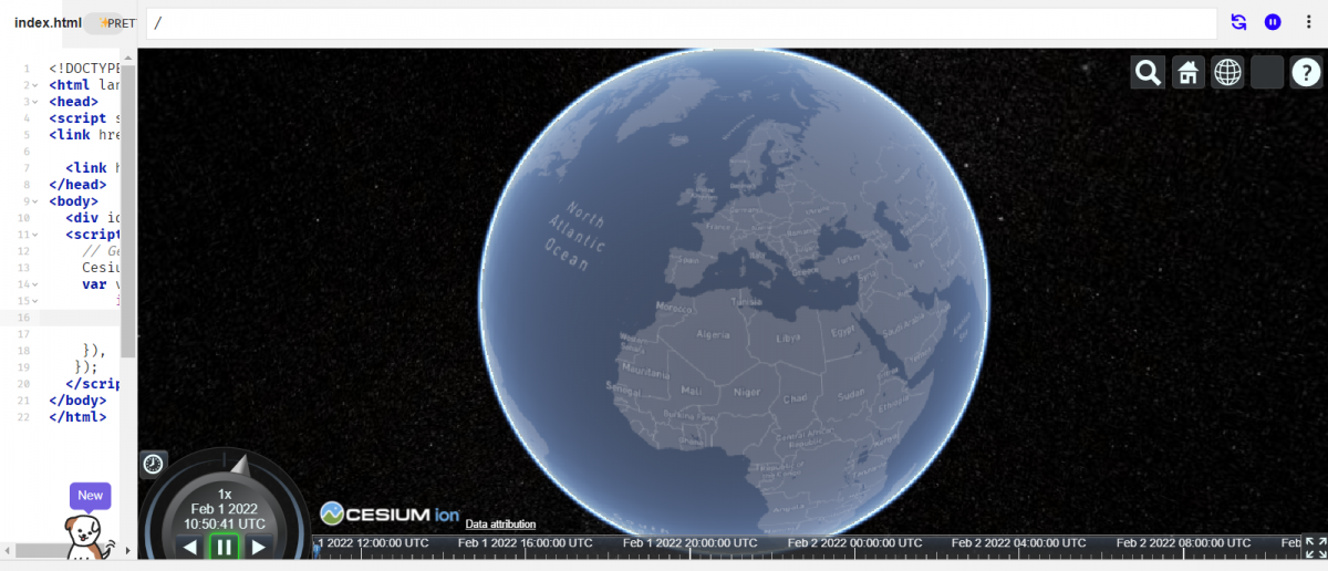 Cómo incluir un mapa base de Mapbox en un visor 3D creado con Cesium