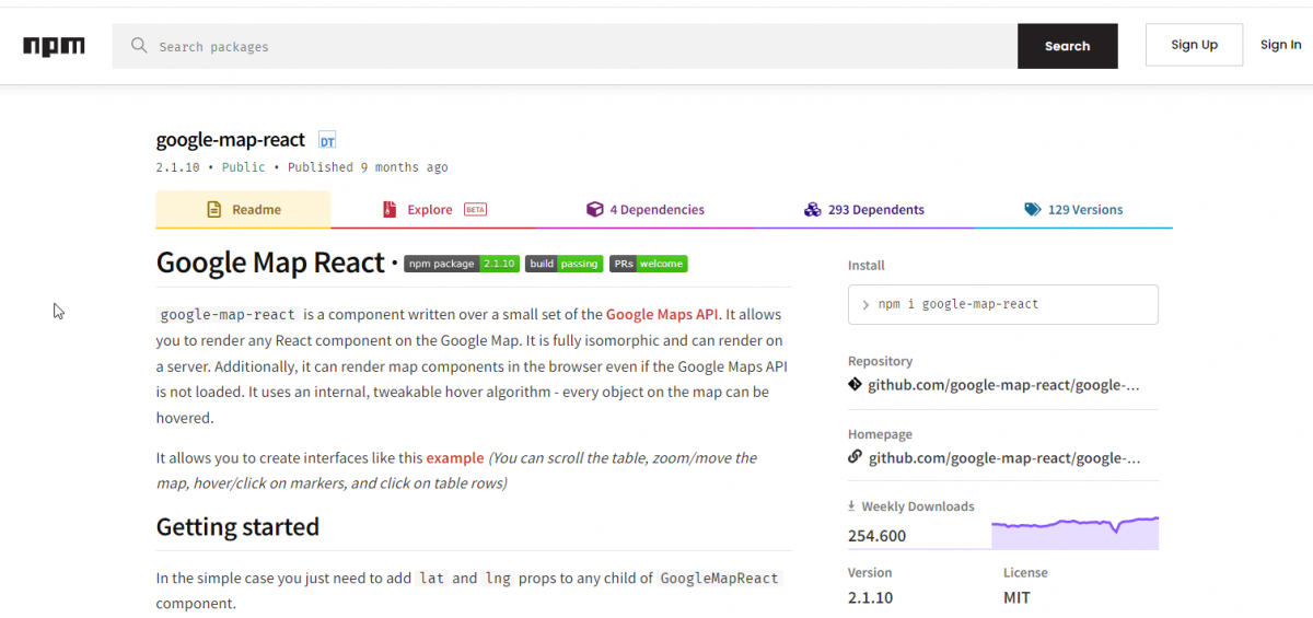 Librerías para desarrollar visores cartográficos con ReactJS