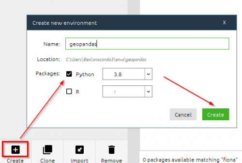 Instalar la librería de Python “GeoPandas” para trabajar con IDEs