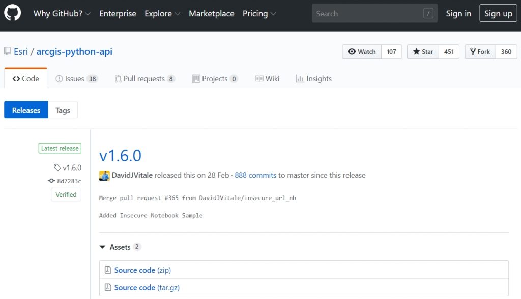 ¿Qué es ArcGIS API for Python de Esri?