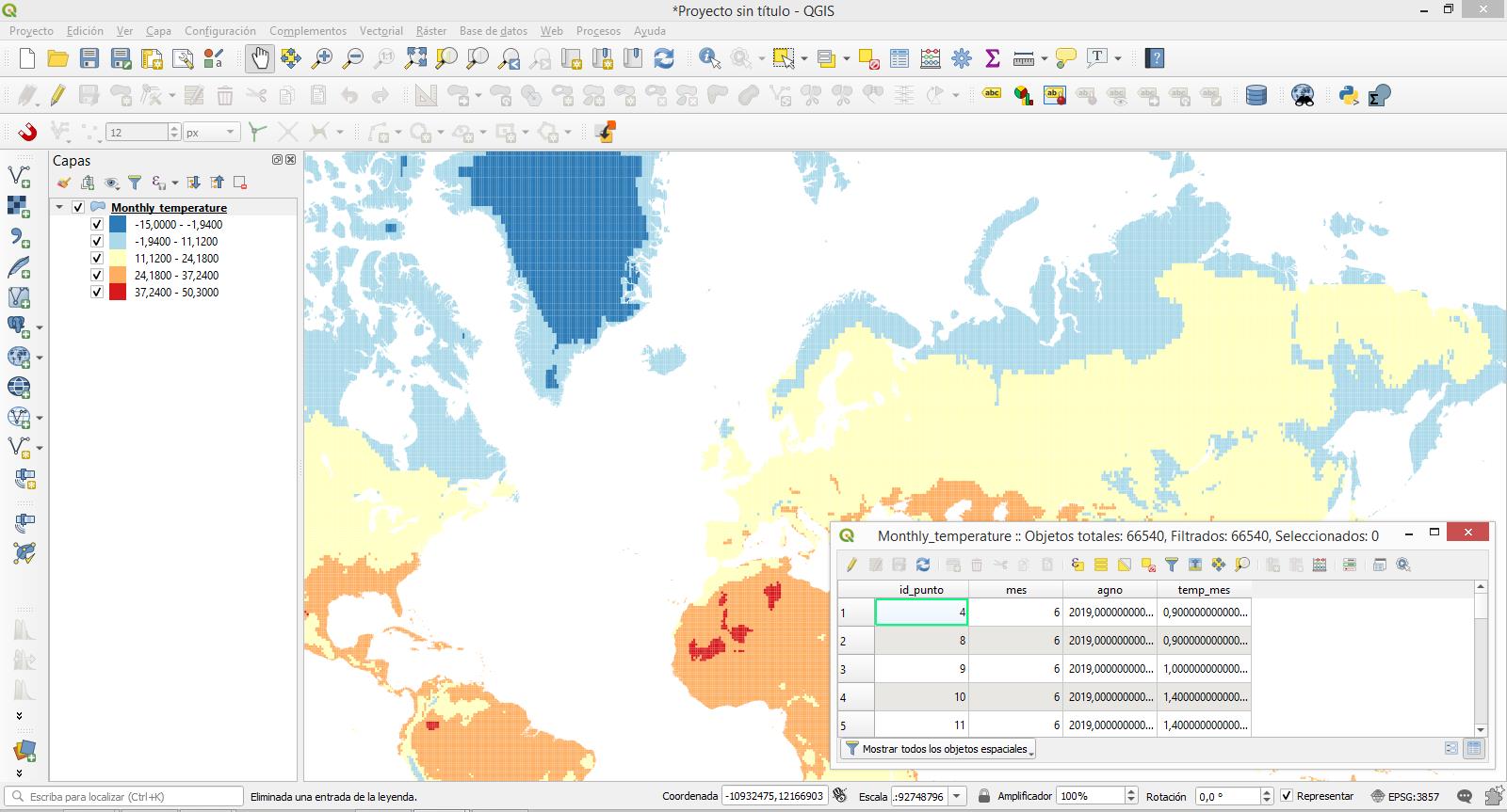 Datos climáticos a nivel mundial: descarga y visualización
