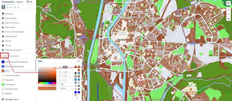 Editar un mapa base en Mapbox Studio | TYC GIS