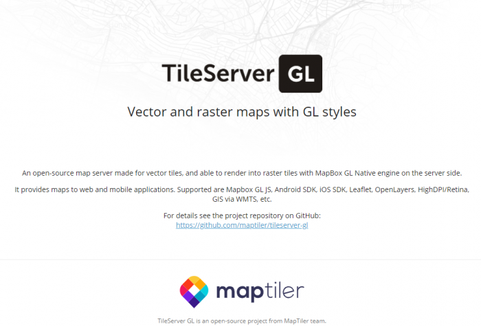 Tipos de servidores para trabajar con datos geoespaciales
