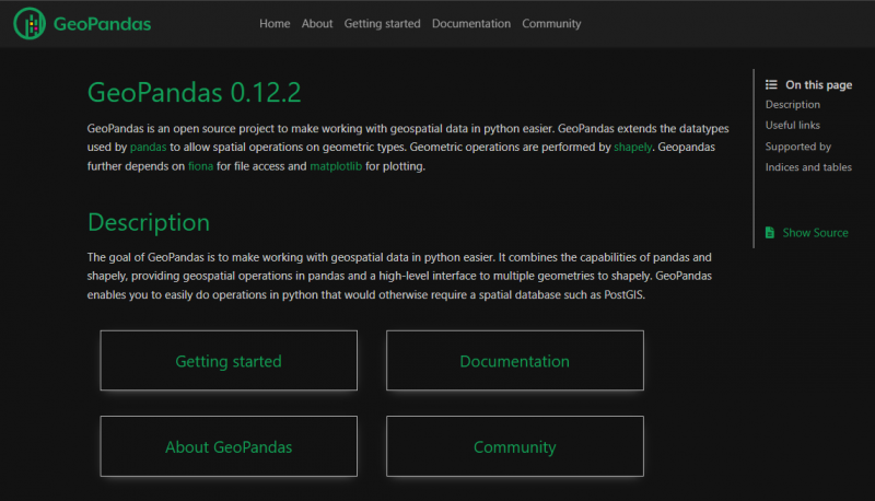 Librerías temáticas de Python | TYC GIS | Cursos GIS