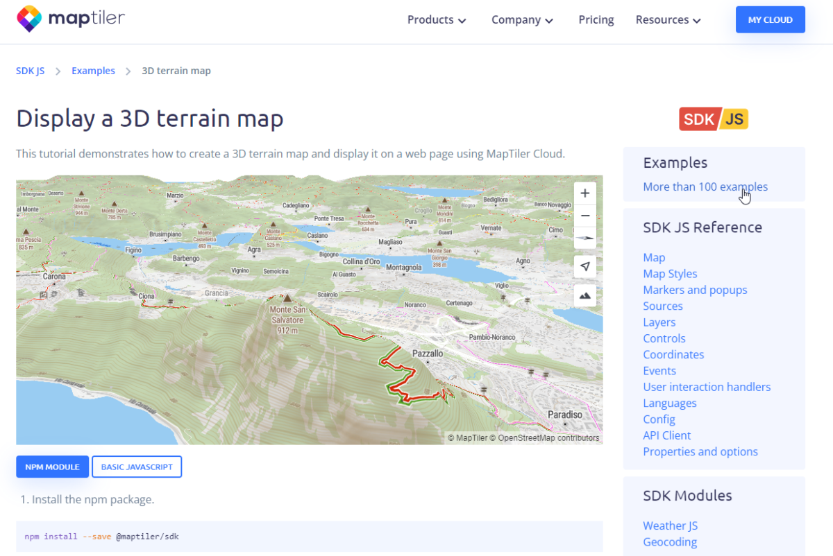 Nuevos avances en MapTiler | TYC GIS Formación