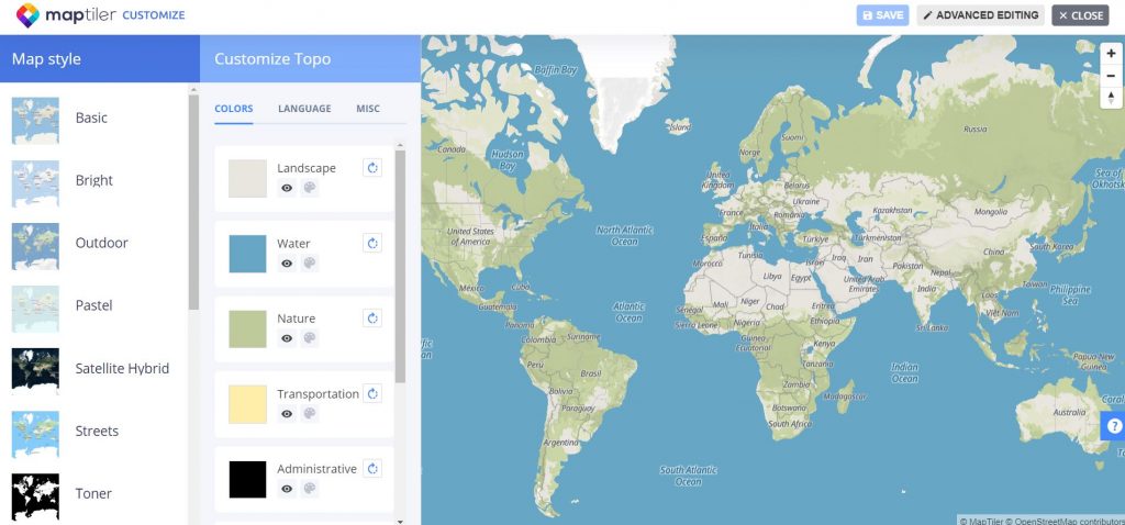 Incluir mapas base en QGIS con el plugin MapTiler | TYC GIS Formación