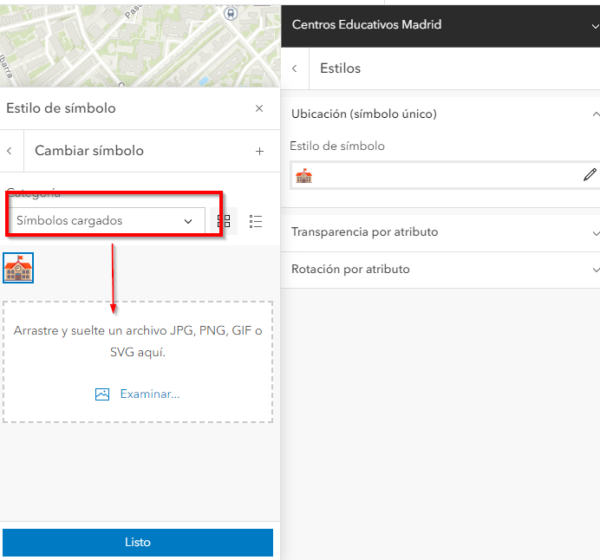 Incluir iconos en la simbología de ArcGIS online | TYC GIS