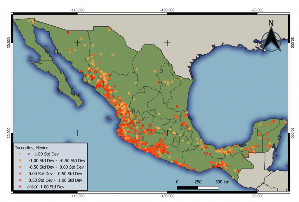 Crear mapas de incendios con Active Fire | TYC GIS Formación