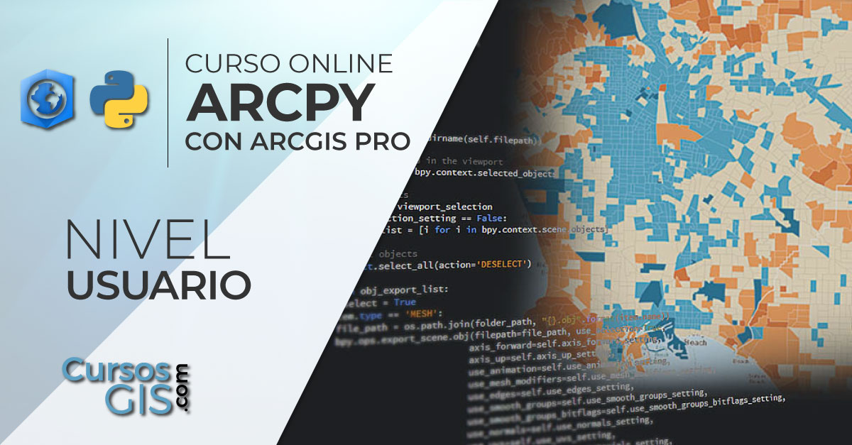 Curso online de Python GIS Pro - Cursos Gis