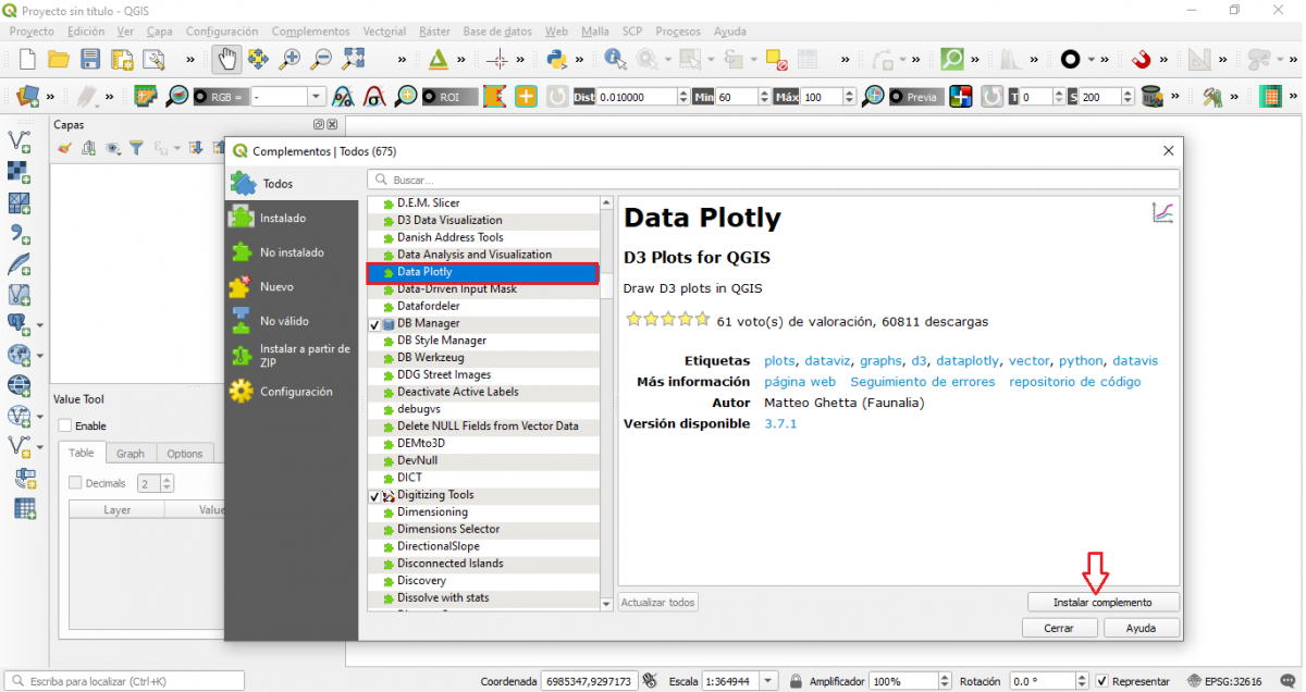Cómo crear gráficas en QGIS 3 con Data Plotly | TYC GIS Formación