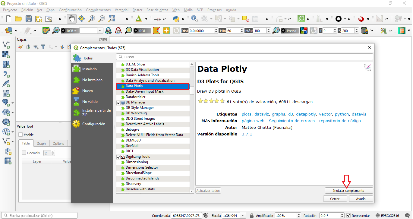 Cómo crear gráficas en QGIS 3 con Data Plotly | TYC GIS Formación
