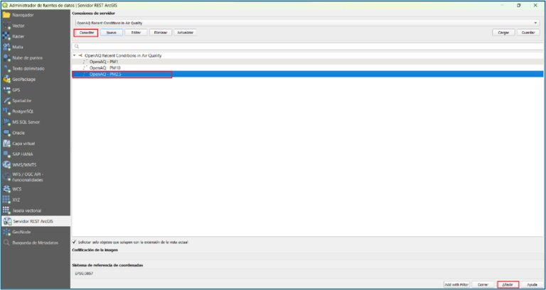 Cómo agregar datos de ArcGIS Online a QGIS | Cursos GIS | TYC GIS Formación