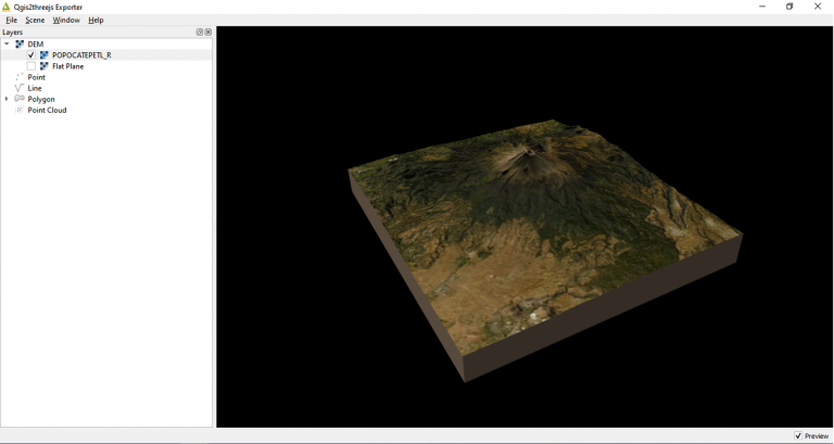 Generación de modelos 3D con Qgis2threejs | TYC GIS Formación