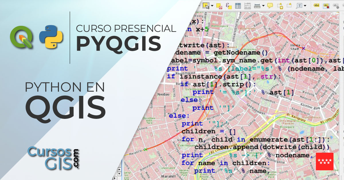 Curso presencial de Python en QGIS