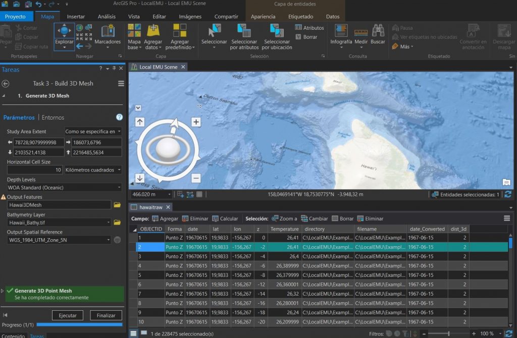 ¿Cómo trabajar con Ecological Marine Units (EMUs) en ArcGIS Pro?