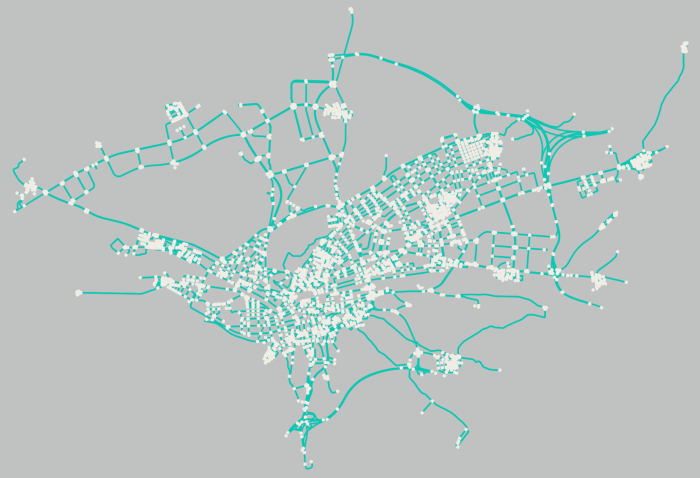 Extraer información de OpenStreetMap con la librería de Python OSMnx