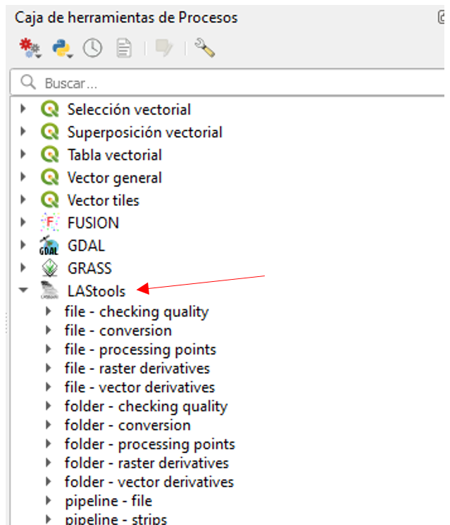 Instalar y configurar las herramientas de LAStools en QGIS 3 | TYC GIS